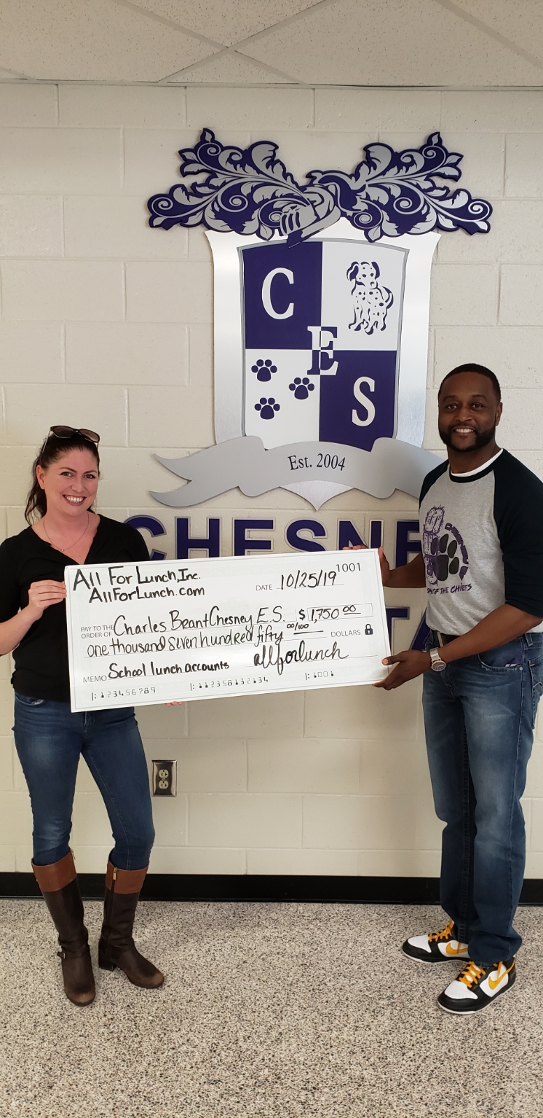 Charles Brant Chesney Elementary School is Now Lunch Debt Free! - All ...